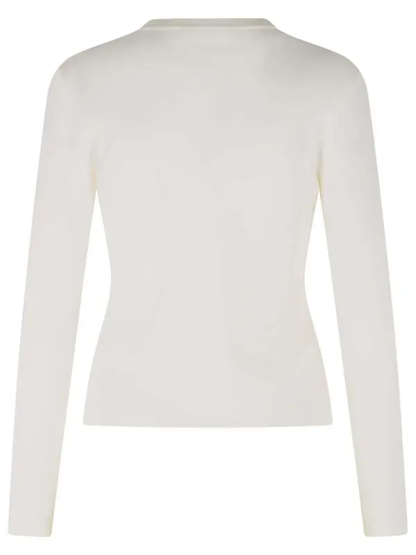 Max Mara Logo Embossed Crewneck Jumper