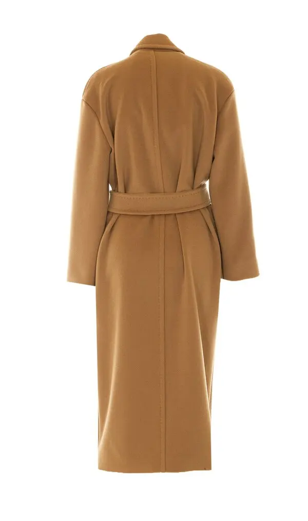 Max Mara Belted Virgin Wool Coat