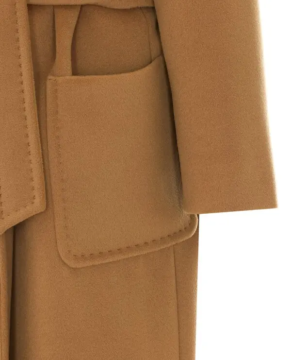 Max Mara Belted Virgin Wool Coat