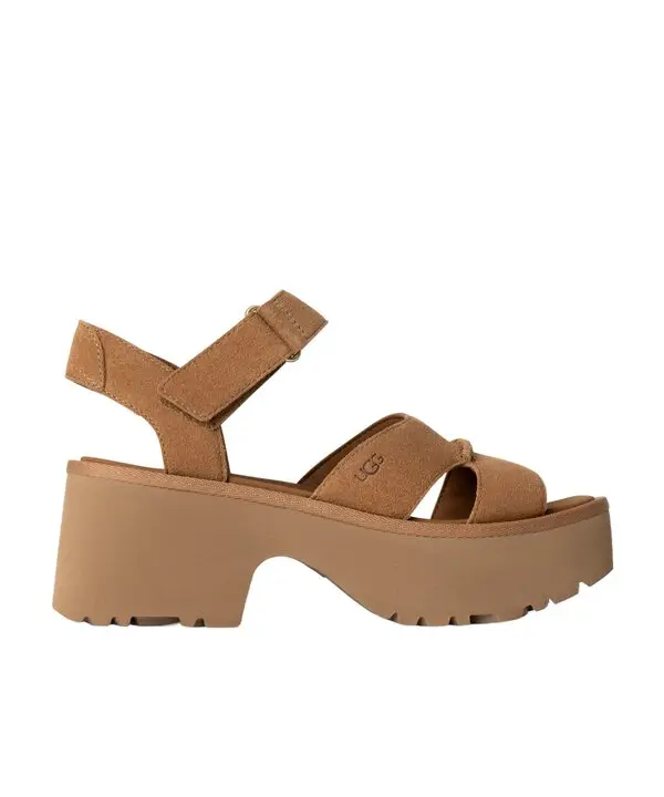 UGG Ankle Strap Wedge Sandals