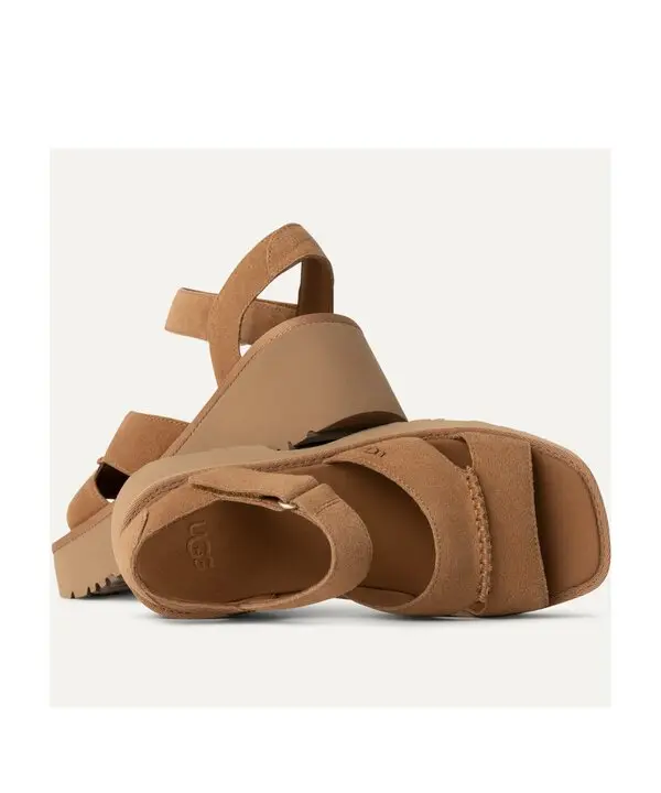 UGG Ankle Strap Wedge Sandals