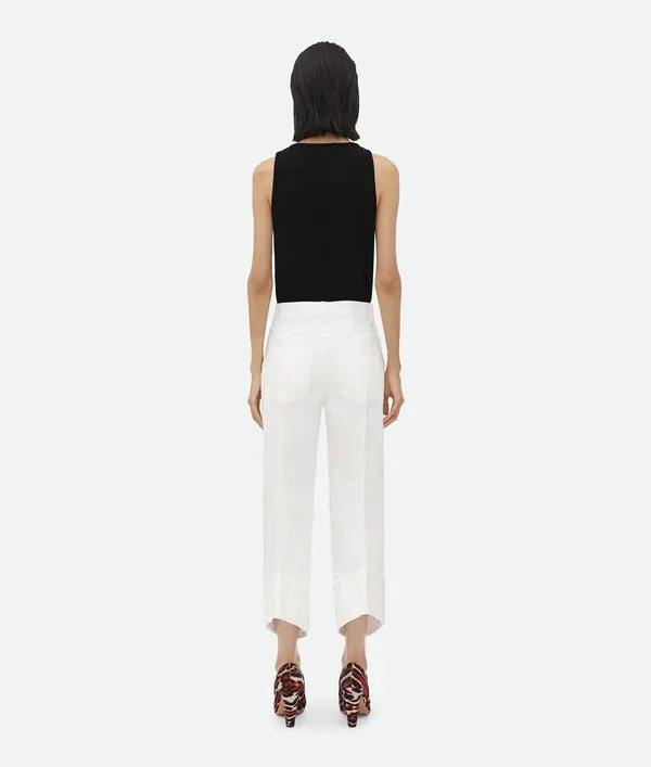Bottega Veneta Curved Shape Denim Jeans
