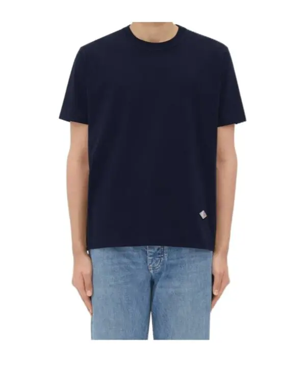 Bottega Veneta Relaxed Fit Jersey T-shirt - Navy Blue