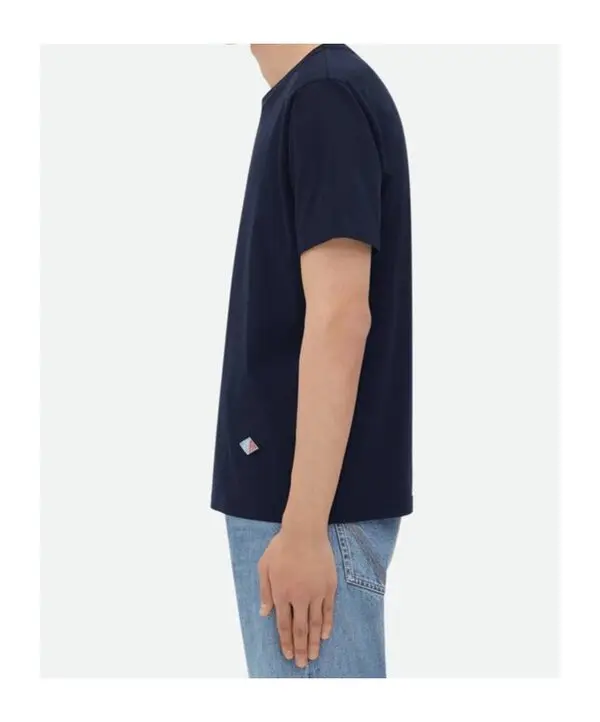 Bottega Veneta Relaxed Fit Jersey T-shirt - Navy Blue