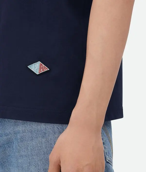 Bottega Veneta Relaxed Fit Jersey T-shirt - Navy Blue