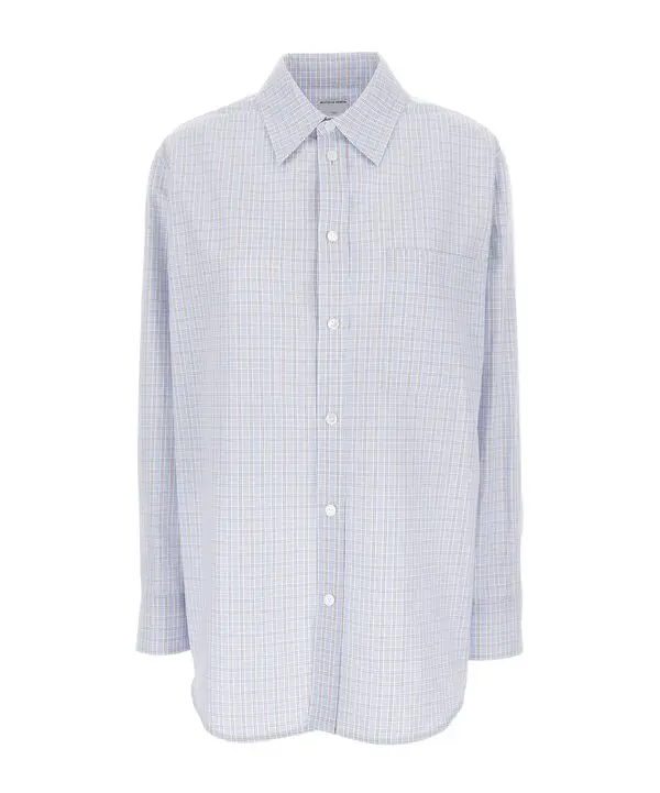 Bottega Veneta Checked Button-down Shirt - No