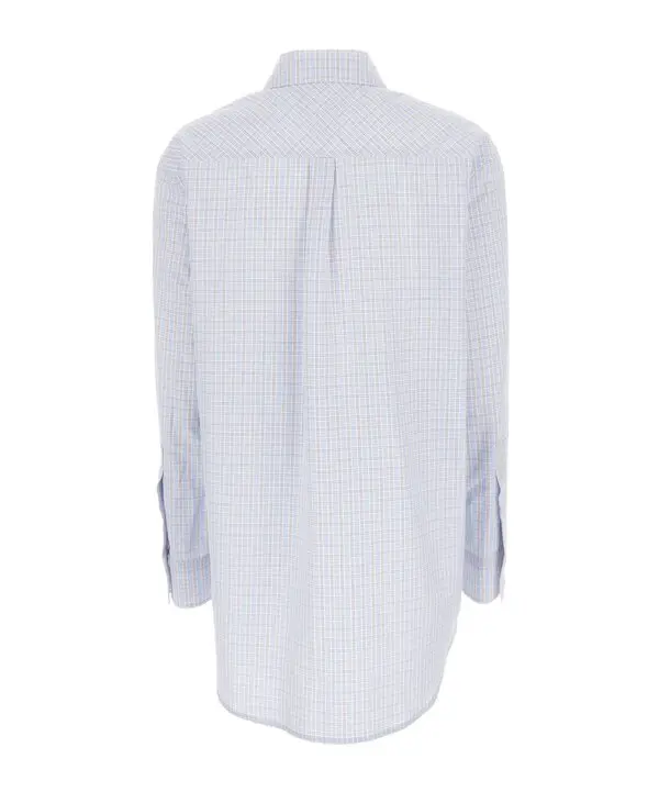 Bottega Veneta Checked Buttoned Shirt