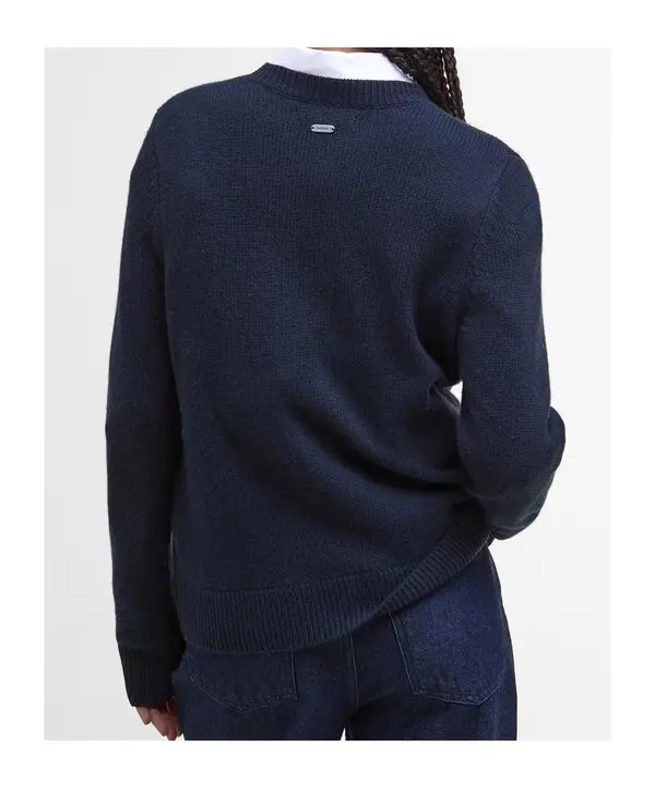 Barbour Woodhouse Ribbed Crew-neck Sweater