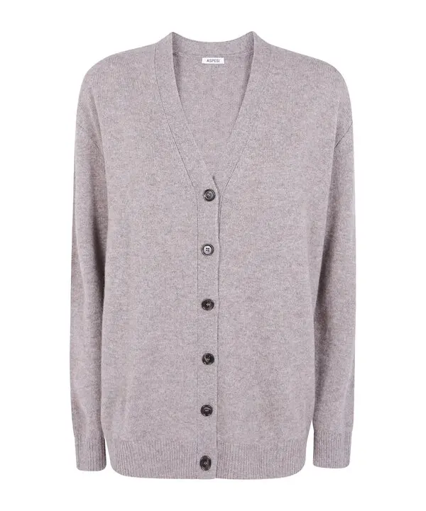 Aspesi V-neck Long-sleeve Knit Top