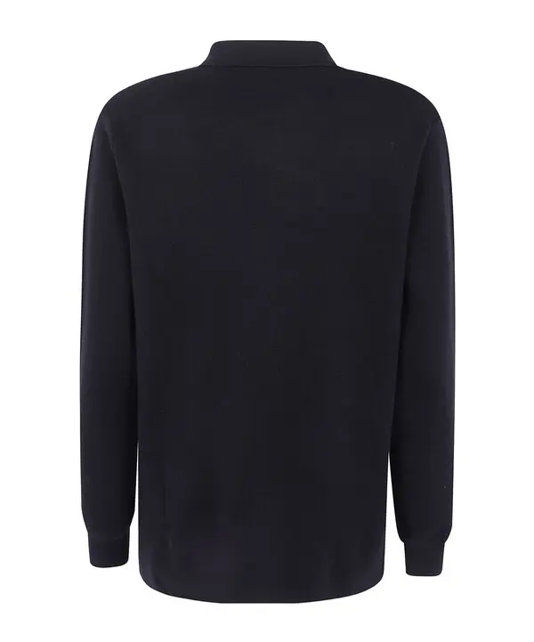 Aspesi Button-front Long-sleeve Knit Top