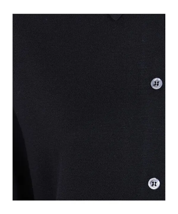 Aspesi Button-front Long-sleeve Knit Top