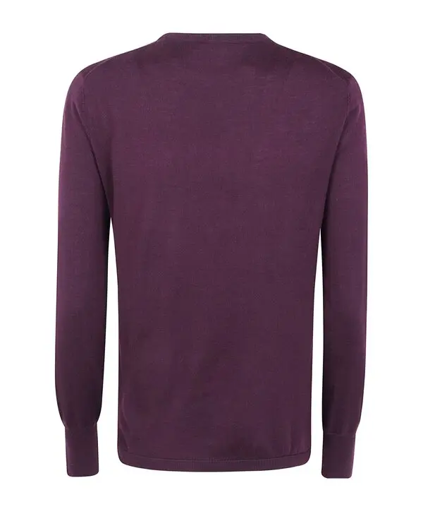 Aspesi Ribbed Crew-neck Knit Top