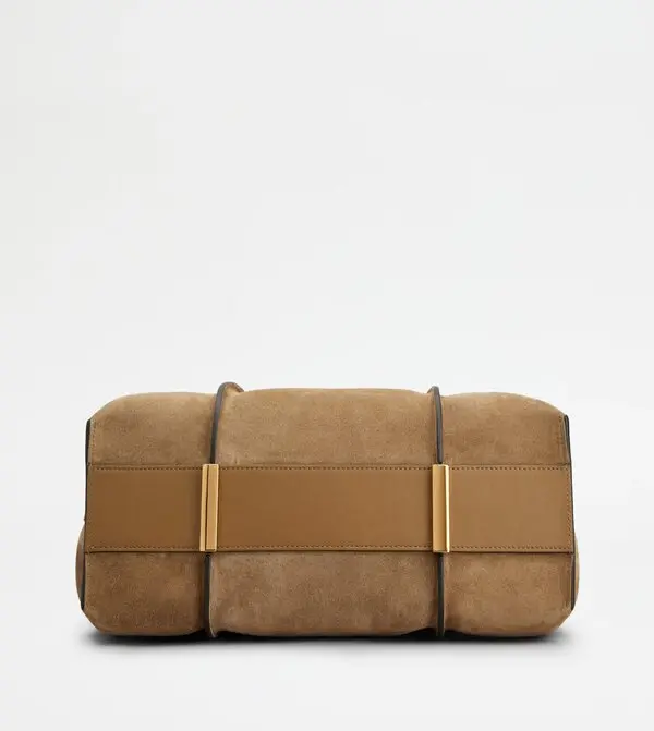 TOD'S T Timeless Shopping Bag In Suede Medium