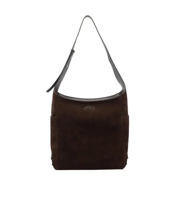 TOD'S Suede Shoulder Bag