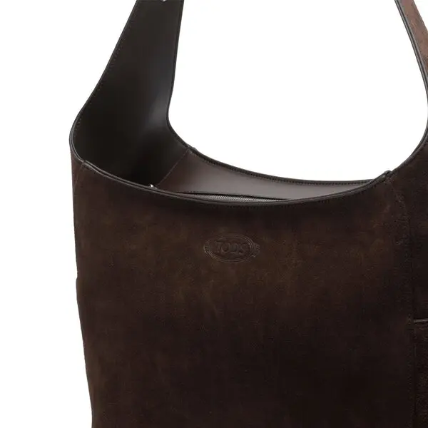 TOD'S Suede Shoulder Bag