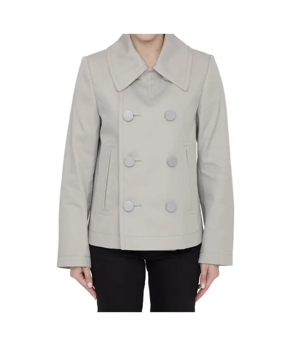 Bottega Veneta Double Breasted Peacoat