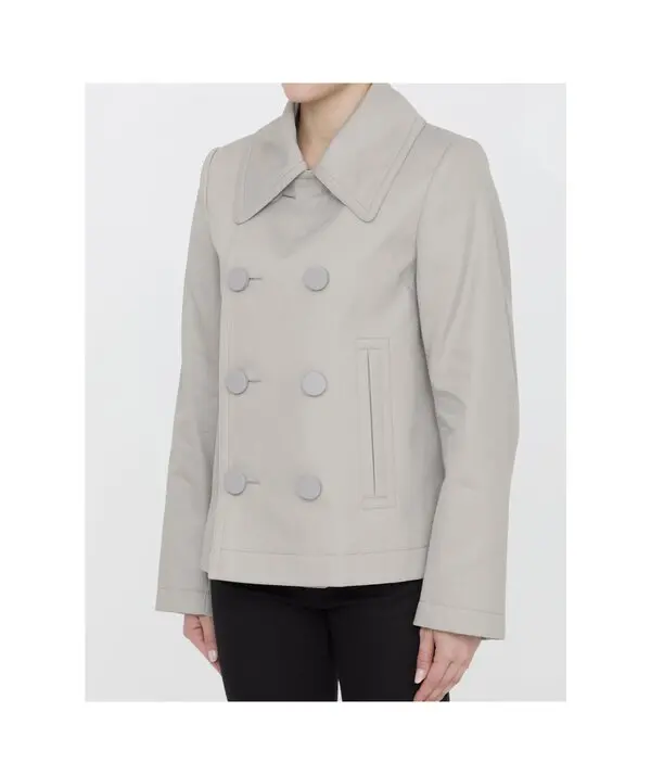 Bottega Veneta Double Breasted Peacoat