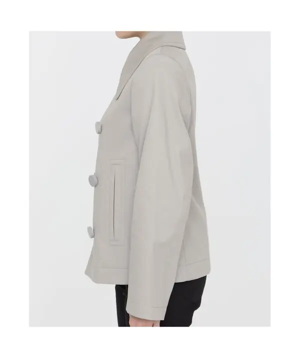 Bottega Veneta Double Breasted Peacoat