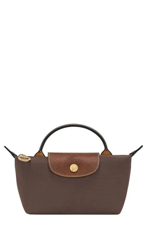 Longchamp Le Pliage Recycled Cosmetic Case - Mocha