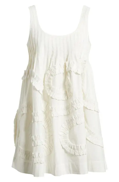 DAMSON MADDER Stella Minidress - White