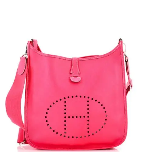 Hermès Evelyne Bag Gen Iii Epsom Pm - Pink