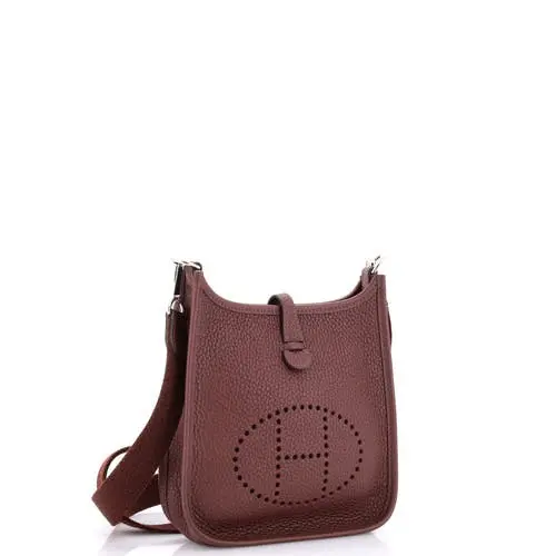 Hermès Evelyne Bag Gen Iii Clemence Tpm - Red