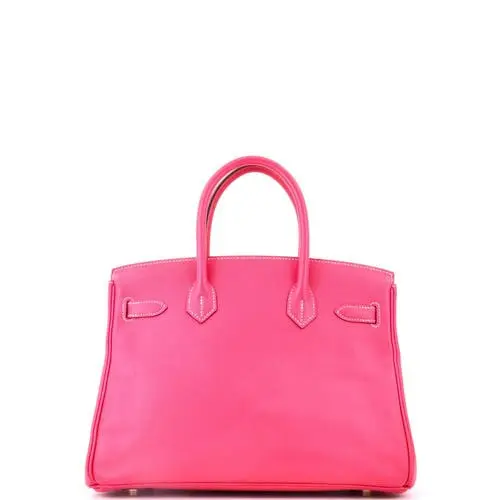 Hermès Birkin Handbag Epsom With Gold Hardware 30 - Pink