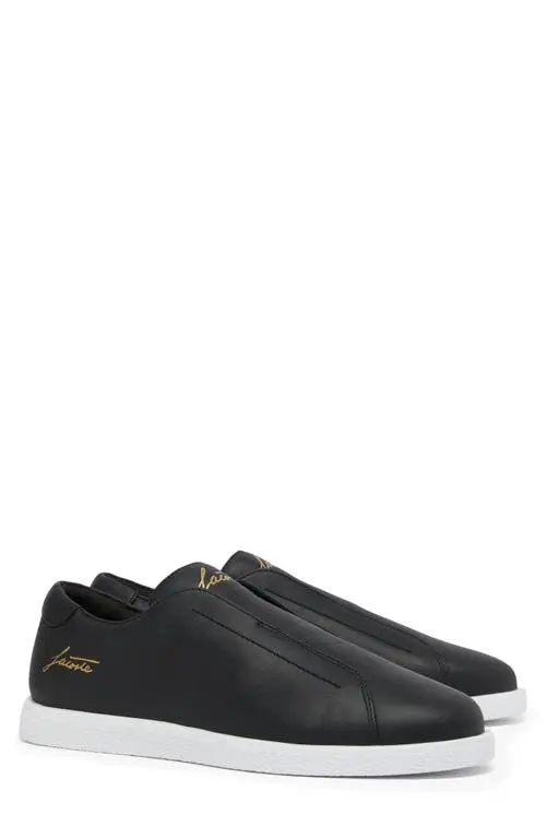 Lacoste Linecourt Slip-on Sneaker - Black/white