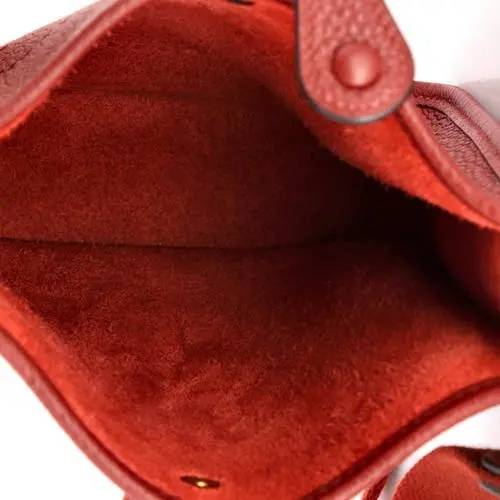 Hermès Evelyne Bag Gen Iii Clemence Tpm - Red