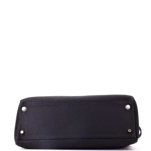 Hermès Kelly Handbag Togo With Gold Hardware 32 - Black