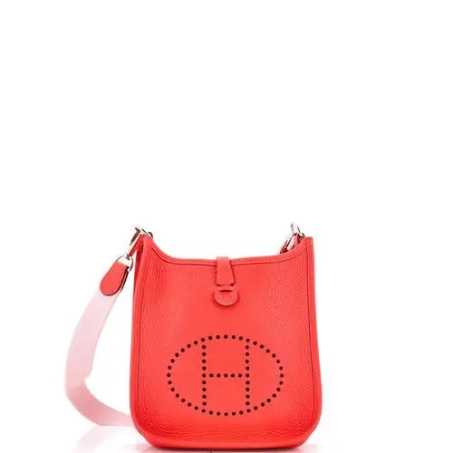 Hermès Evelyne Bag Gen Iii Clemence Tpm - Red