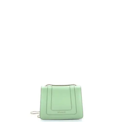 BVLGARI Serpenti Forever Square Shoulder Bag Leather Small