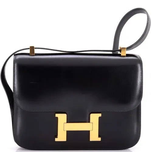 Hermès Constance Bag Box Calf 24 - Black