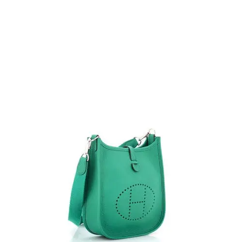 Hermès Evelyne Bag Gen Iii Clemence Tpm - Green
