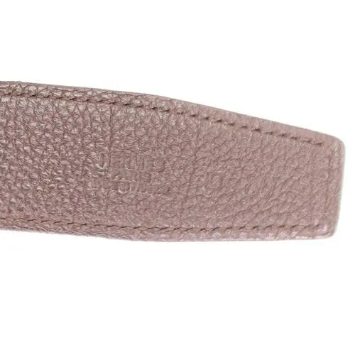 Hermès Constance Martelee H Reversible Belt Leather With Hammered Hardware Medium
