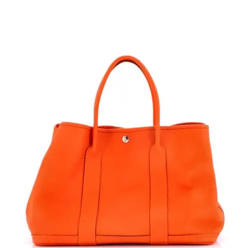 Hermès Garden Party Tote Leather 36 - Orange