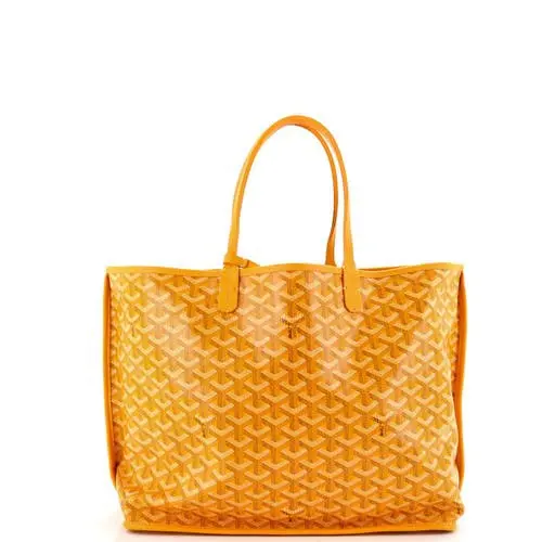 Goyard Anjou Reversible Tote Coated Canvas Pm - Yellow