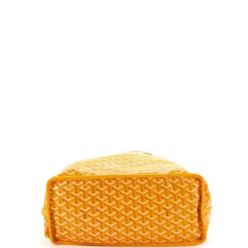 Goyard Anjou Reversible Tote Coated Canvas Pm - Yellow