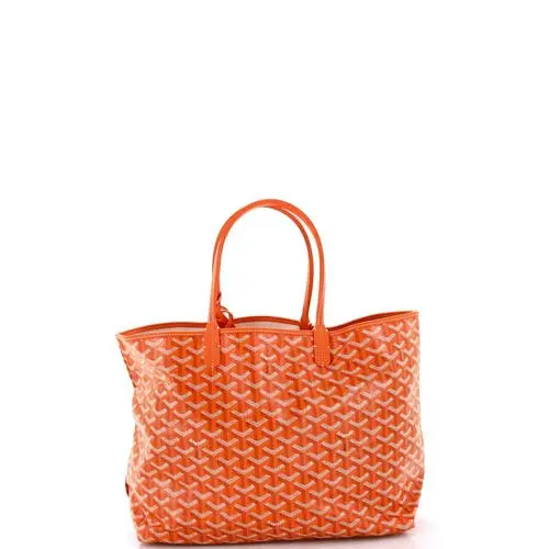 Goyard Saint Louis Tote Coated Canvas Pm - Orange