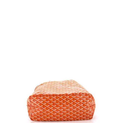 Goyard Saint Louis Tote Coated Canvas Pm - Orange