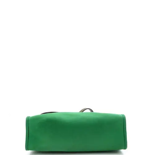 Hermès Herbag Zip Leather And Toile 31