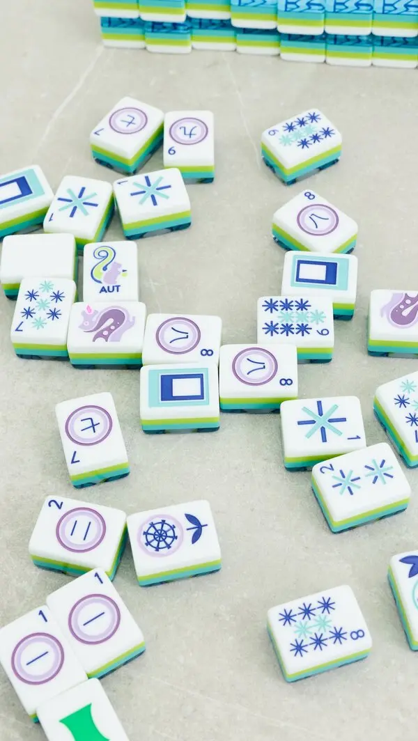 Jonathan Adler Basketweave Mahjong Set