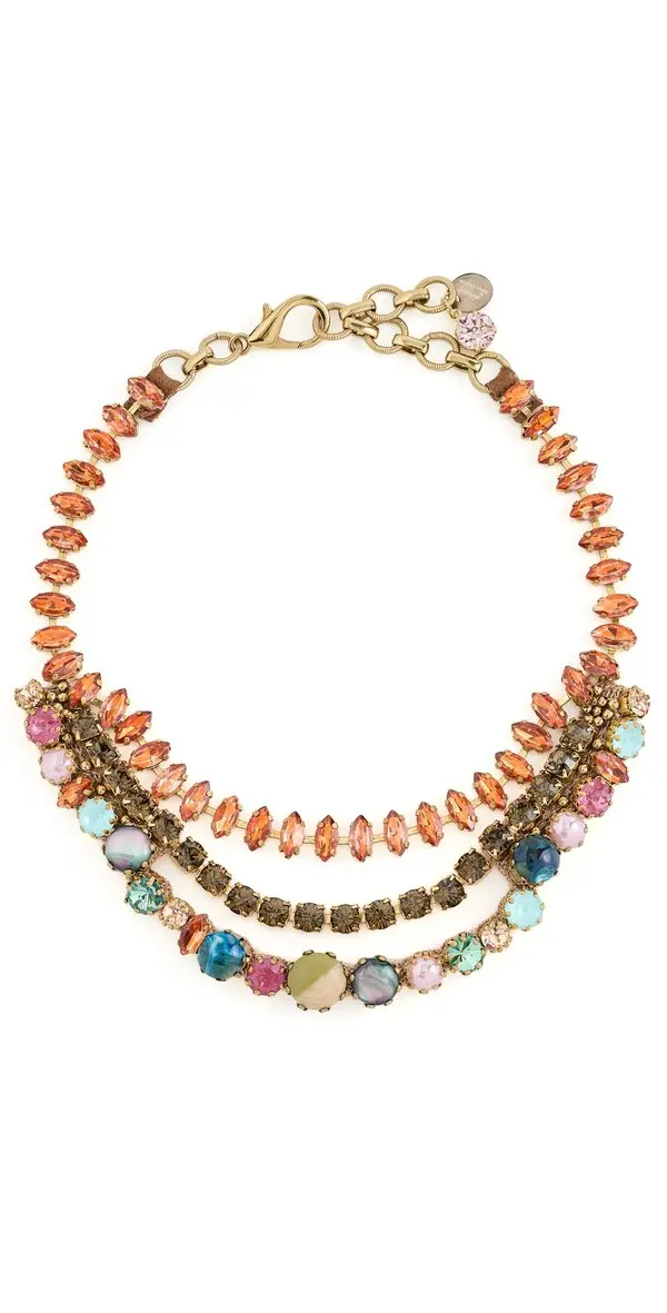 Deepa Gurnani Alka Necklace - Multi
