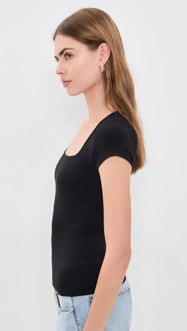 Free People Clean Lines Baby Tee