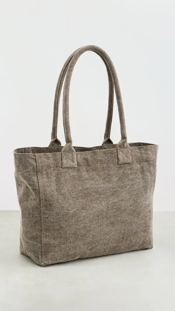 Isabel Marant Étoile Yenky Zipped Tote Bag - Dark Khaki