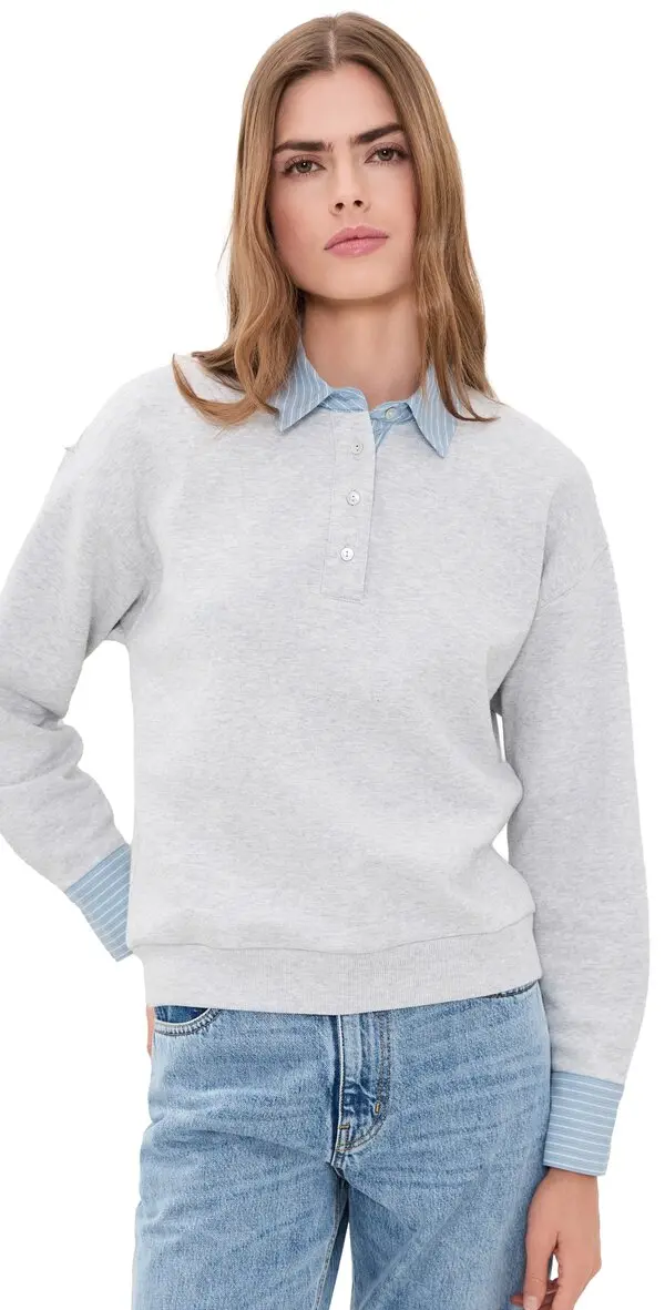Rails Zavier Sweatshirt - Heather Grey