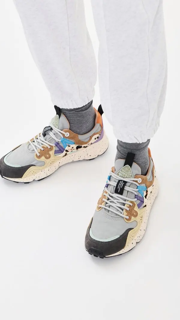 FLOWER MOUNTAIN Yamano 3 Sneakers - Dark Grey