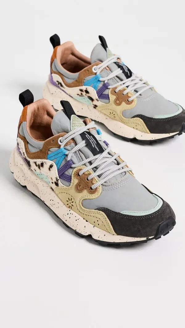 FLOWER MOUNTAIN Yamano 3 Sneakers - Dark Grey