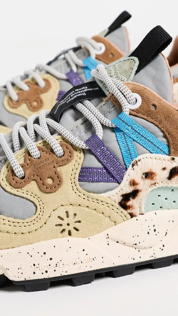 FLOWER MOUNTAIN Yamano 3 Sneakers - Dark Grey