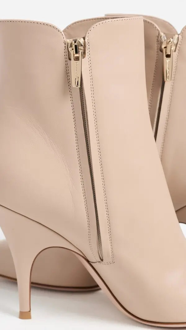GIANVITO ROSSI Vitello Glove Ankle Boots